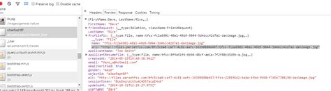 Javascript Cannot Get Image Url Stored As A File To To Display On