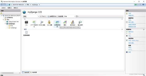 在lls中部署django项目iis部署django Csdn博客
