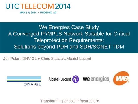 Pdf We Energies Case Study A Converged Ipmpls Network Dokumentips