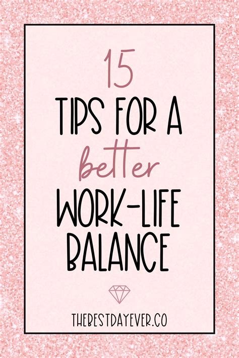 15 Crucial Work Life Balance Tips For Women In 2025