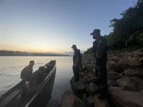 สกัดจับคาหนังคาเขา 5 ชาวจีนจ้างเรือลาวข้ามฝั่งสามเหลี่ยมทองคำเข้าไทย อ้างอยากมาเที่ยว