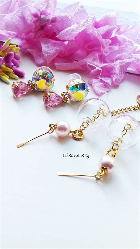 нежные серьги своими руками Drop Earrings Earrings Jewelry
