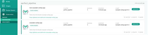 Utilizing Codefreshs Integrated Helm Repository For Dockers Example Voting App By Codefresh