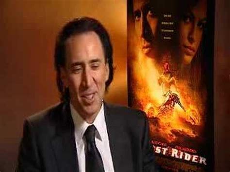 Nicolas Cage Ghost Rider Interview With Stvtvmovies Youtube