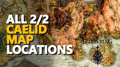 Elden Ring Carte Caelid Elden Ring Map With Everything Tcztpr