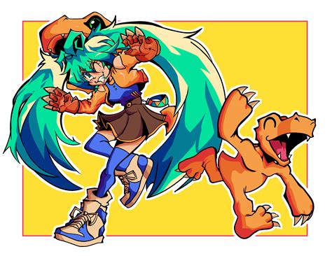 Miku X Digimon By Broly On Newgrounds
