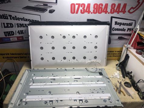 Reparatie Smart tv LG 32LF592U - are imagine fara lumina , leduri defecte