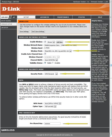 How Do I Set Up My DIR 505 To Work In Router Or Access Point Mode D Link UK