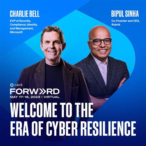 Rubrik On Linkedin Rubrikforward Cybersecurity Cyberresilience Cybersecurity Cyberattack…