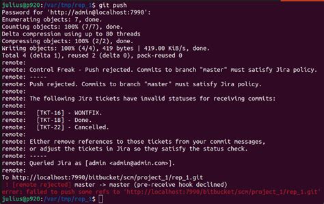 Control Freak Commit Checkers And Jira Hooks For Bitbucket Version History Atlassian