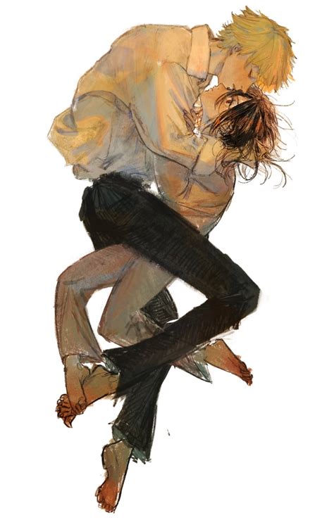 Denji And Nayuta Chainsaw Man Drawn By Tasuketemama Danbooru