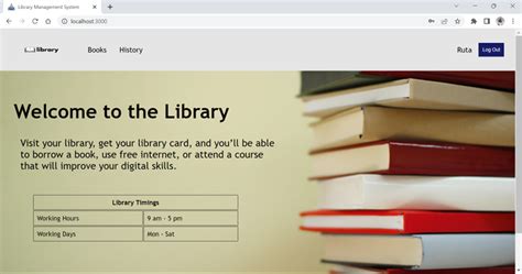 Github Ruta1402mern Librarymanagementsystem
