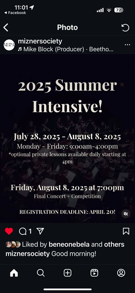 2025 Summer Intensive Barnes Violins
