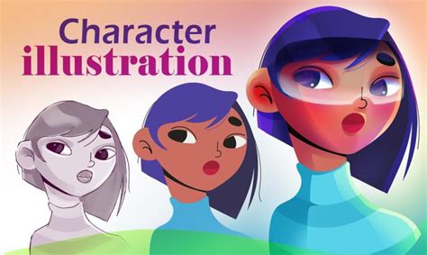 Learn With Me How To Get This Wow Effect On Your Character Illustrations Join My Skillshare
