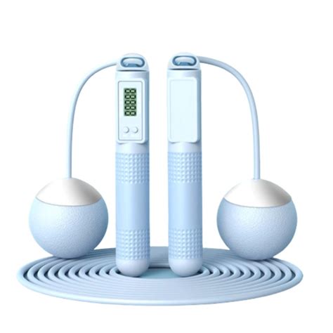 오네뜨 2in1 스마트 유선 무선 홈트 줄넘기 무소음 블루 1개 줄넘기 쿠팡