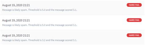Outbound Message Hitting Spam Threshold Cannot Be Redelivered · Issue 1180 · Postalserver