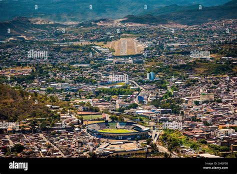 Tegucigalpa Is The Capital City Of Honduras Set In A Central Valley