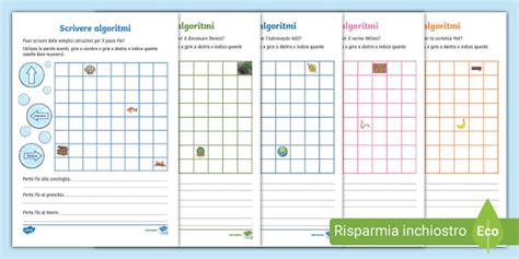 Scrivere Algoritmi Attività Di Coding Teacher Made