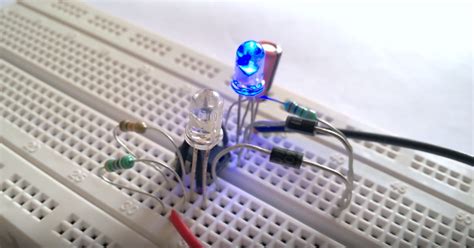 dual led flasher circuit using 555 timer projectmaster