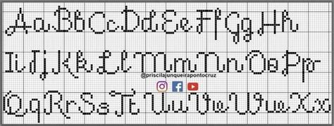 Abecedario En Letra Pegada En Punt De Cruz Imagui 858 Artofit