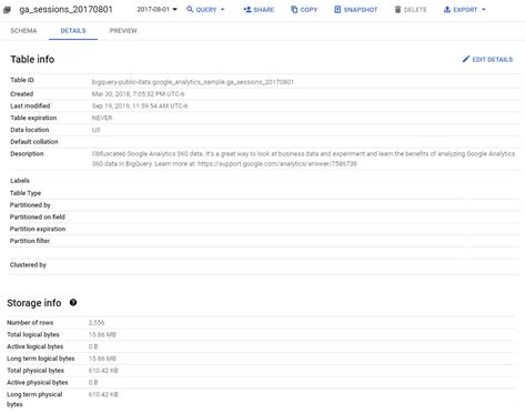 Metadata Is There A Way To Get The Table Details Tab Meta Data From