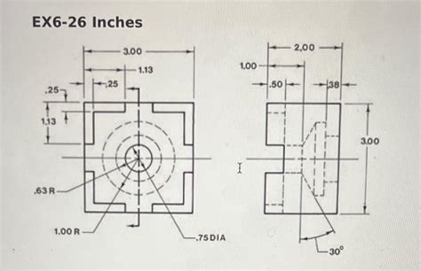 Solved Redraw The Given Views And Add The Specified