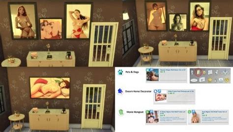 🔥hot 🍑 🍒 Wall Decor Collection Of 229 Part2 Objects Loverslab