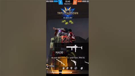 Free Fire 1v4 Clutch In Cs Rank After A Long Time 💀💀shortsshort