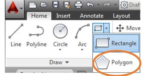 Cara Membuat Polygon Dalam Autocad 2014
