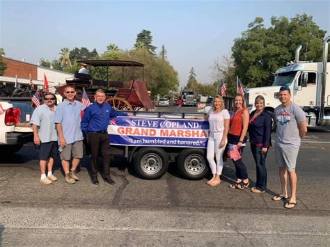 Steve Copland 2021 Grand Marshall Madera Old Timers Day Parade