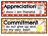 PYP Attitudes Poster Strips By Teach Simple