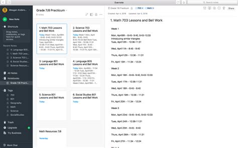 Evernote Tags And Note Formatting Miss As Learning Commons