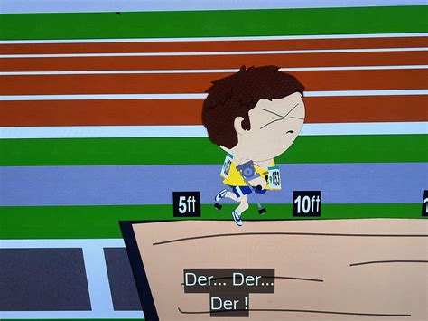 Close Caption Of Jimmy At The Special Olympics… R Southpark