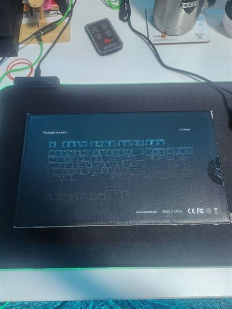 Tecware PBT Keycap Set White Grey Computers Tech Parts Accessories Computer Keyboard On