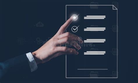 Document Management Data System Online Files Management Stock Image Image Of Company