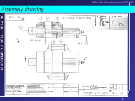 Assembly And Detail Drawing Ppt Download