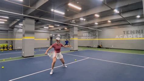 테니스 레슨 일기 4 2301 포핸드 임팩트 스윙 교정 백발리 면고정 Youtube