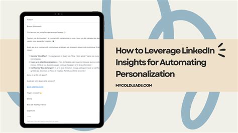 how to leverage linkedin insights for automating personalization
