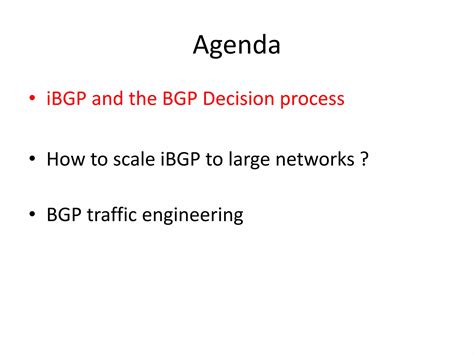 Bgp Advanced Topics Pptx Computer Networking Computing