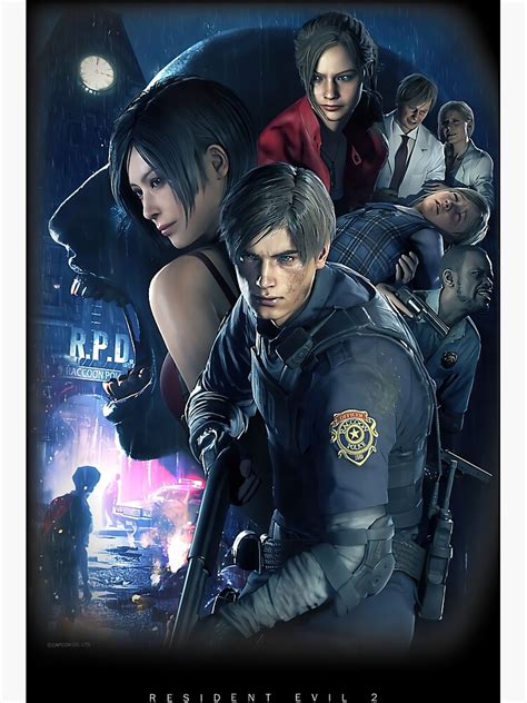 Resident Evil 2 Poster Cover Resident Evil Games With The Best Cover