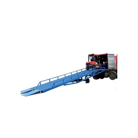 Lifting Slope Electro Hydraulic Loading And Unloading Platform 2 Tonne Capacity Ac Motor