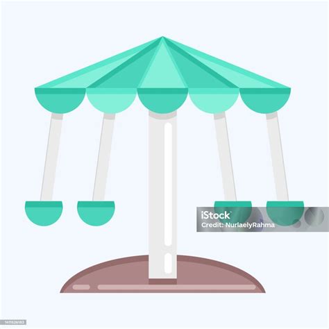Carrousel Dicônes Convient Pour Le Symbole De Léducation Style Plat Conception Simple Modifiable