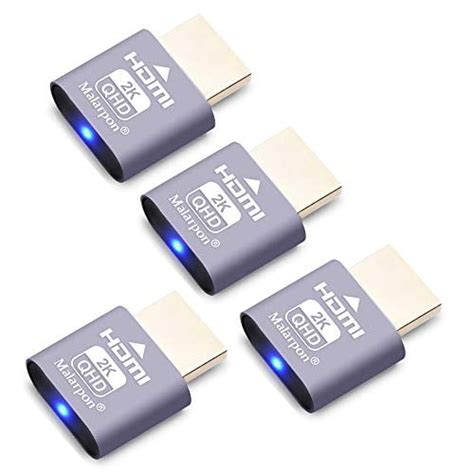 HDMI Dummy Plug Headless Display Emulator Graphics Acceleration Remote Access At HiDef