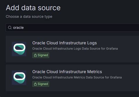 Oracle Use Grafana For Oracle Oci Monitoring