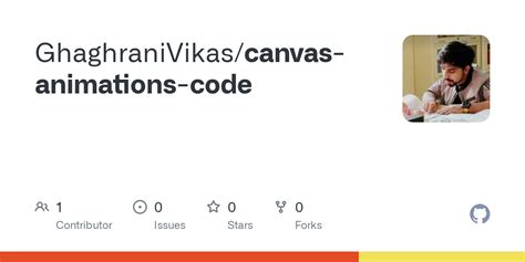 Github Ghaghranivikas Canvas Animations Code