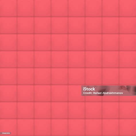 벡터 빨간색과 분홍색 세라믹 타일 패턴입니다 부엌과 욕실 벽 질감 원활한 기하학적 모양 구조를 추상화 메시 및 그라데이션 색상 3차원 형태에 대한 스톡 벡터 아트 및 기타