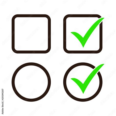 Checkbox Set With Blank And Checked Checkbox Vector Icon Vector De Stock Adobe Stock Checkbox Set With Blank And Checked Checkbox Vector Icon Vector De Stock Adobe Stock