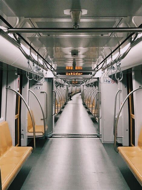 Premium Photo Empty Subway Train