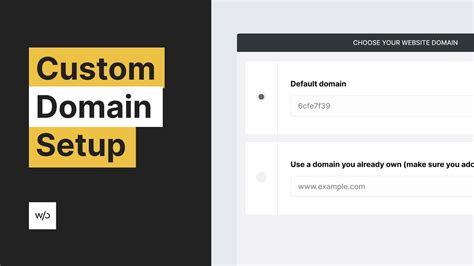 Custom Domain Setup Tutorial By Without Code Youtube
