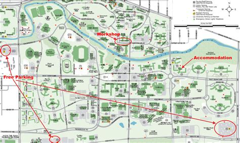 Campus Tree Map Msu At Juanita Morris Blog